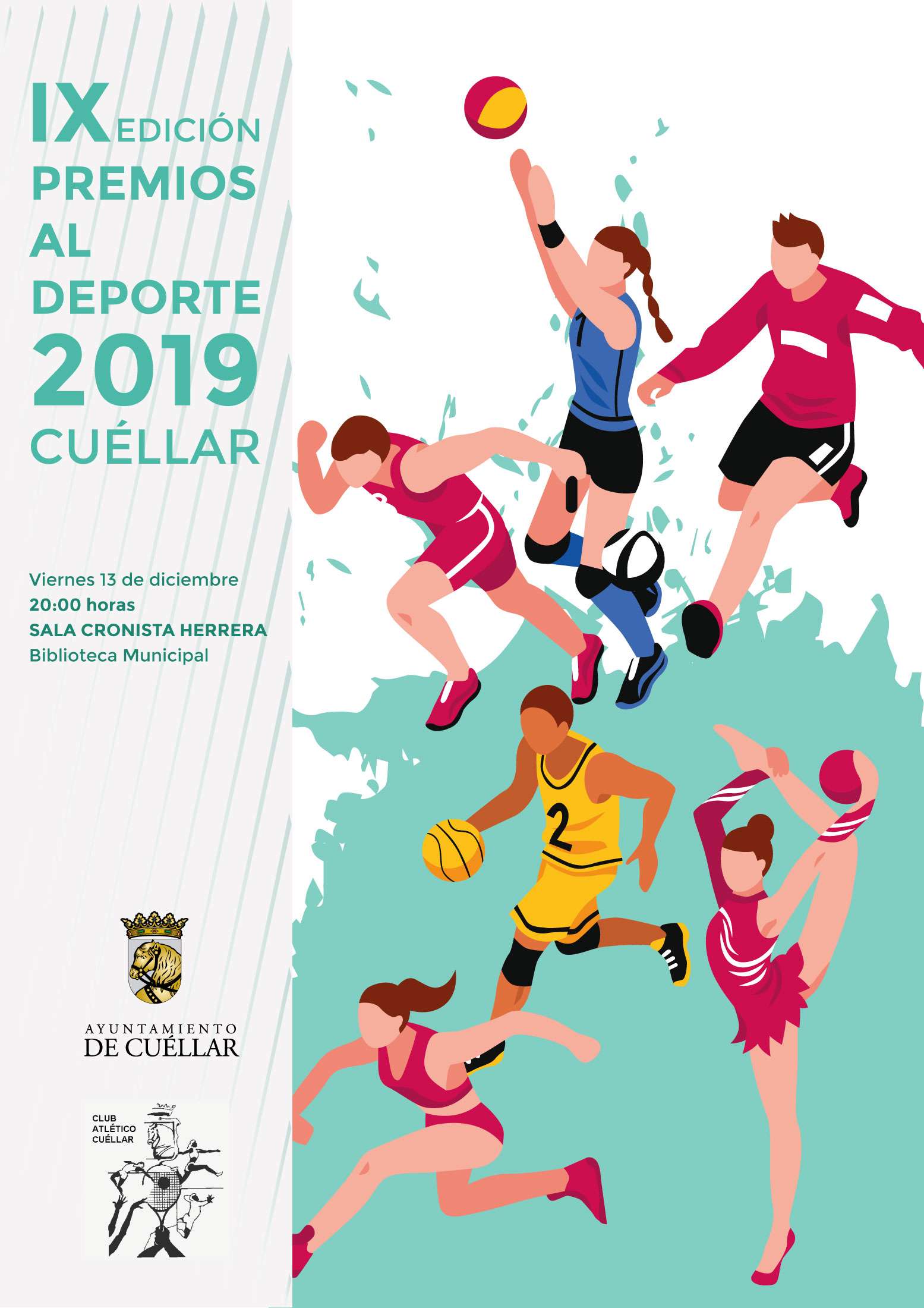 PREMIOS AL DEPORTE 2019 – Ayuntamiento de Cuéllar